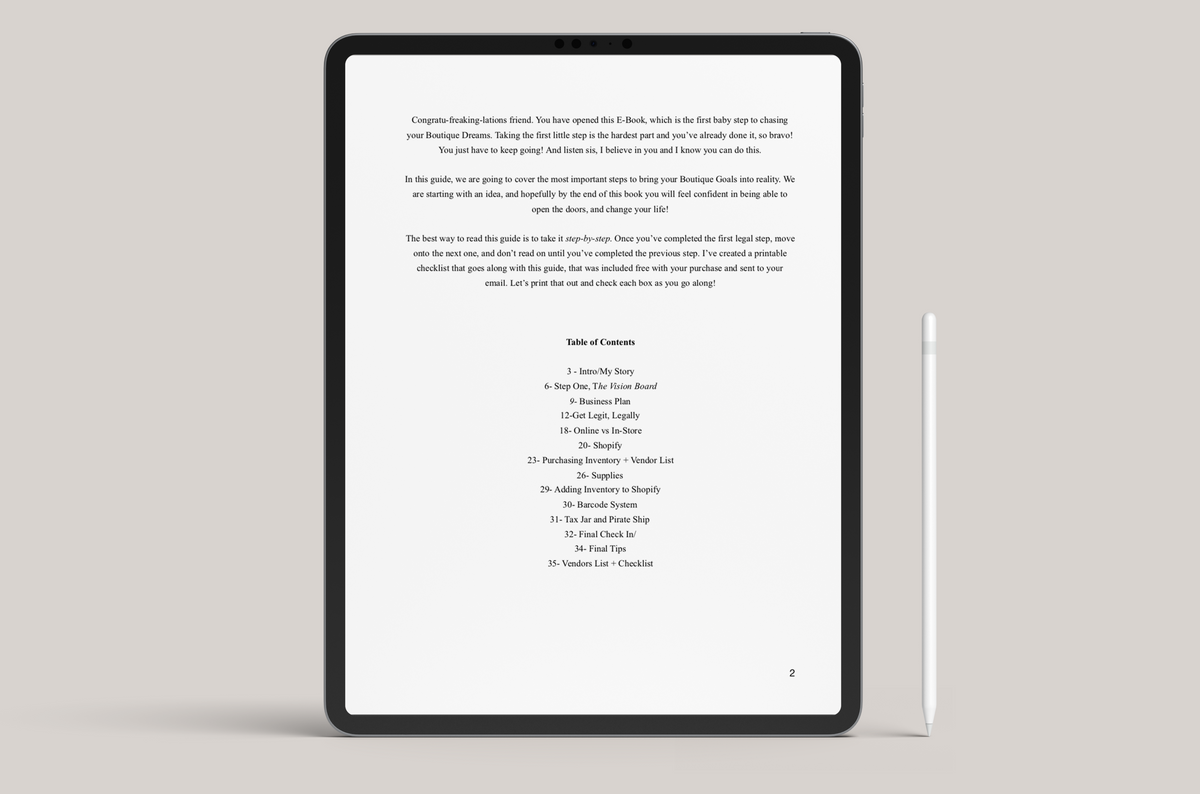 The Step by Step Guide To Opening Your Boutique – Step by Step Boutique ...